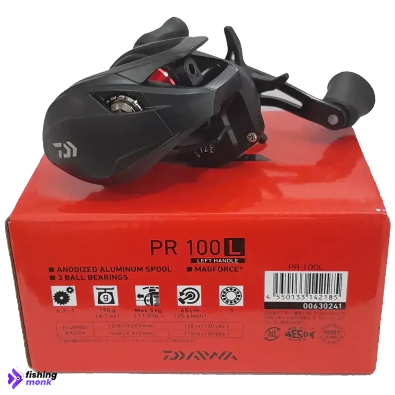 Daiwa PR 100 L Bait Casting Reel - Fishingmonk